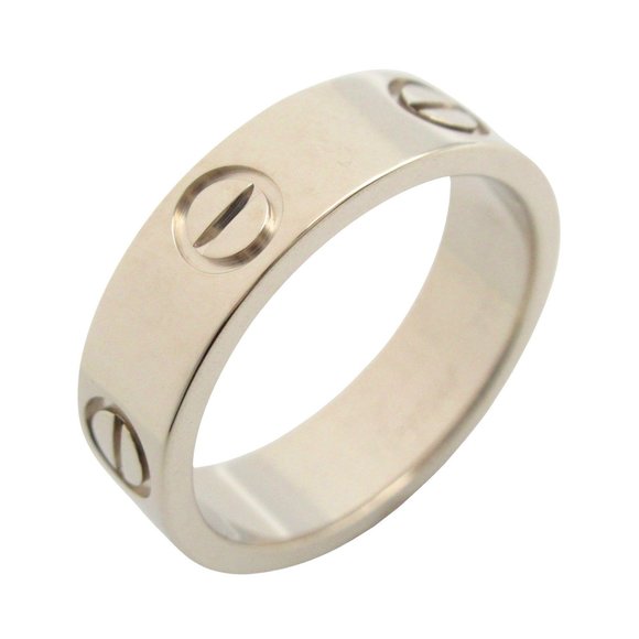 Cartier | Jewelry | Cartier 8k Silver Love Ring | Poshmark
